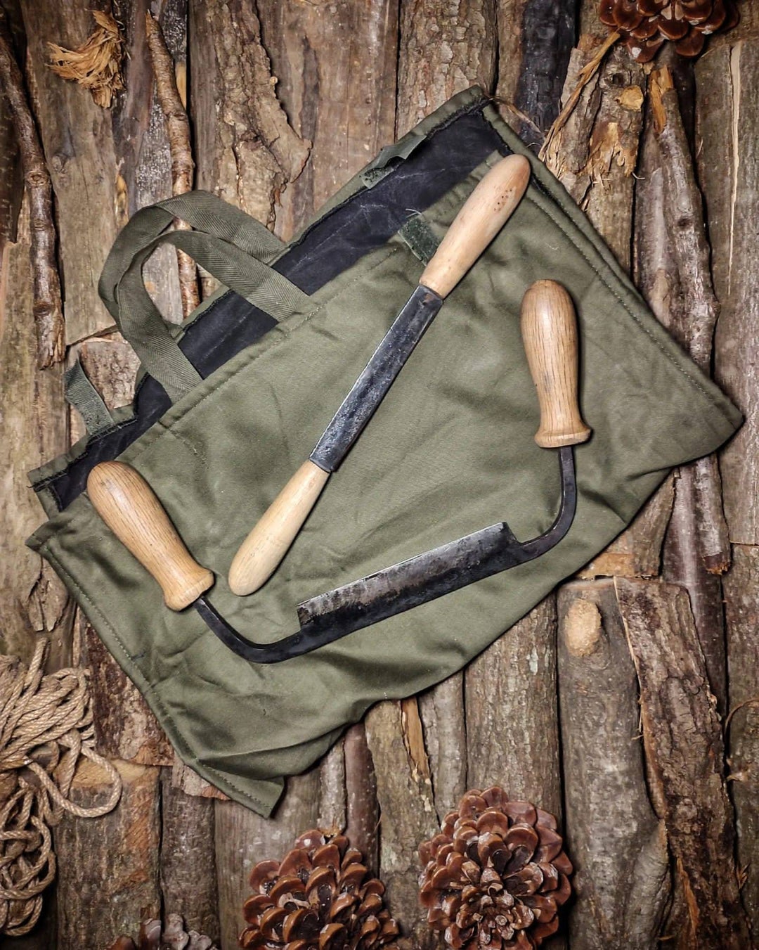 Wood Carving Tool Forged Bushcraft Set - Etsy