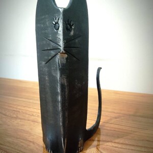 Cat of Iron: Unique Memories Shaped by Artistic Forging Blacksmith Art ...