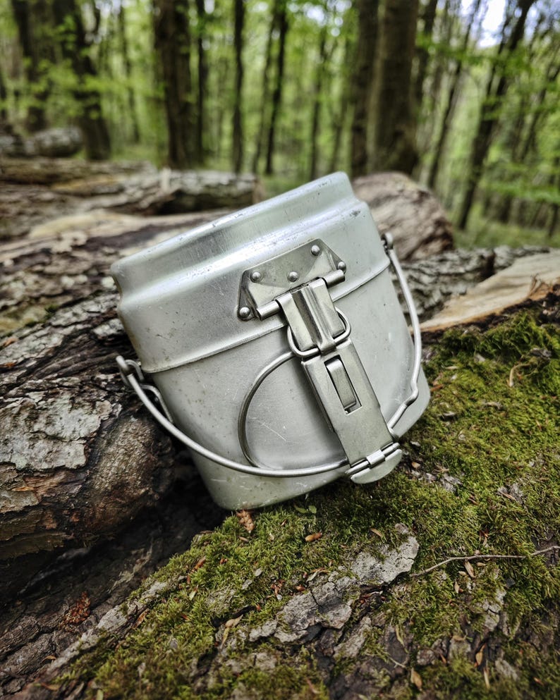 Handmade Leather Bushcraft Bag Full Set: Axe, Pan, Water Carrier - Etsy