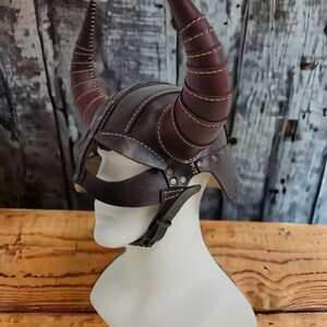 Handmade Genuine Leather Mask Mongolian Warrior Head Mask - Etsy