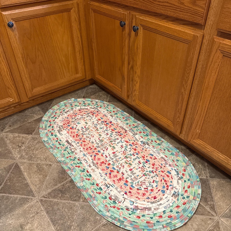Jelly Roll Rug Finished - Etsy