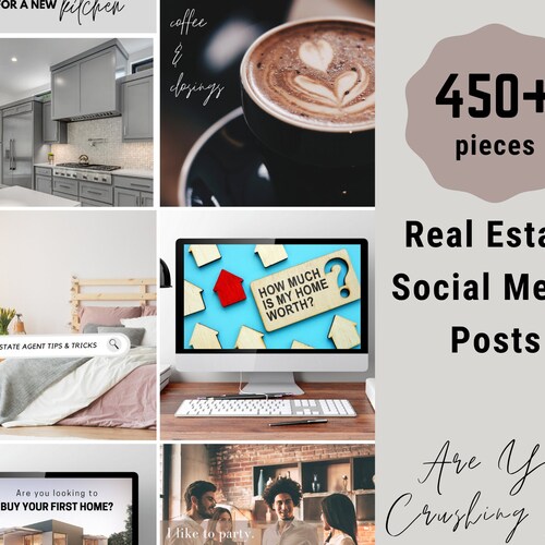 Real Estate Facebook Posts Social Media Posts for Realtors | Etsy