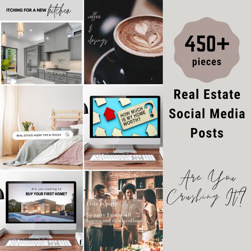 Real Estate Facebook Posts Social Media Posts for Realtors - Etsy