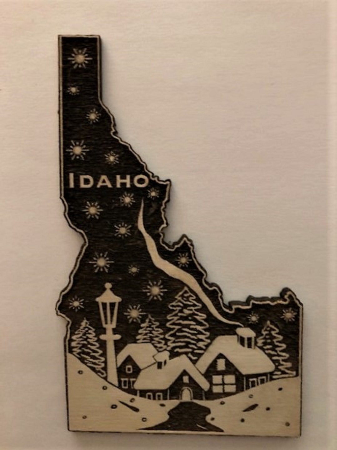 Idaho Christmas Ornament, Idaho Ornament, State of Idaho Ornament ...