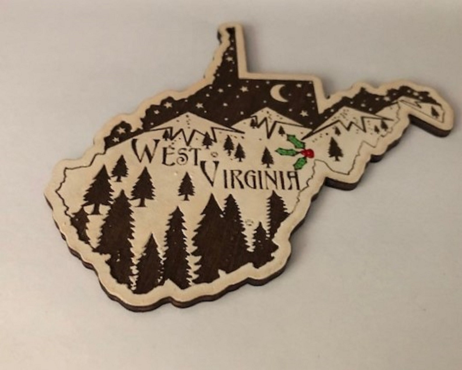 West Virginia Christmas Ornament West Virginia Ornament | Etsy
