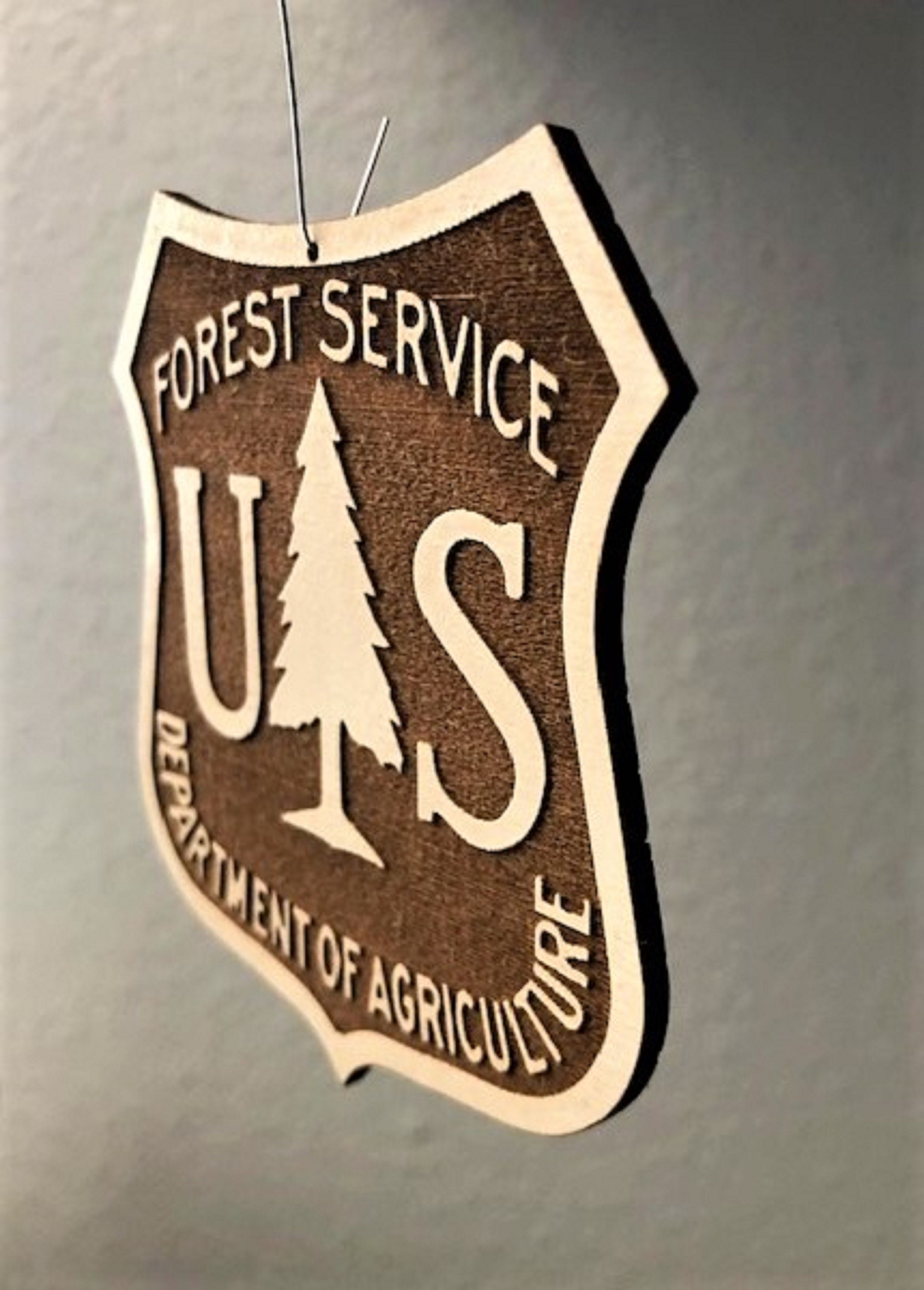 Forest Service Christmas Ornament, Forest Service Ornament, National ...