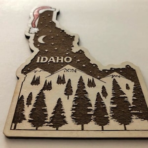 Idaho Christmas Ornament, Idaho Ornament, State of Idaho Ornament ...