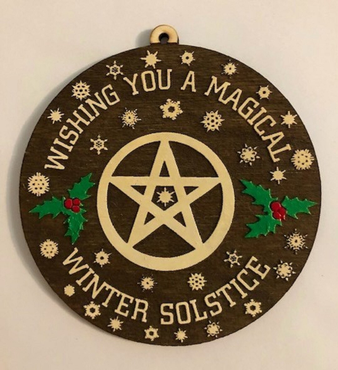 Winter Solstice Christmas Ornament, Winter Solstice Ornament, Solstice ...