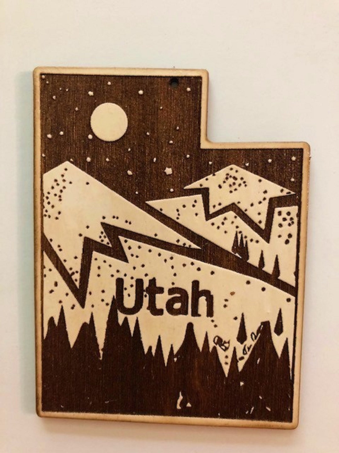 Utah Christmas Ornament, Utah Ornament, State of Utah Ornament, Utah ...