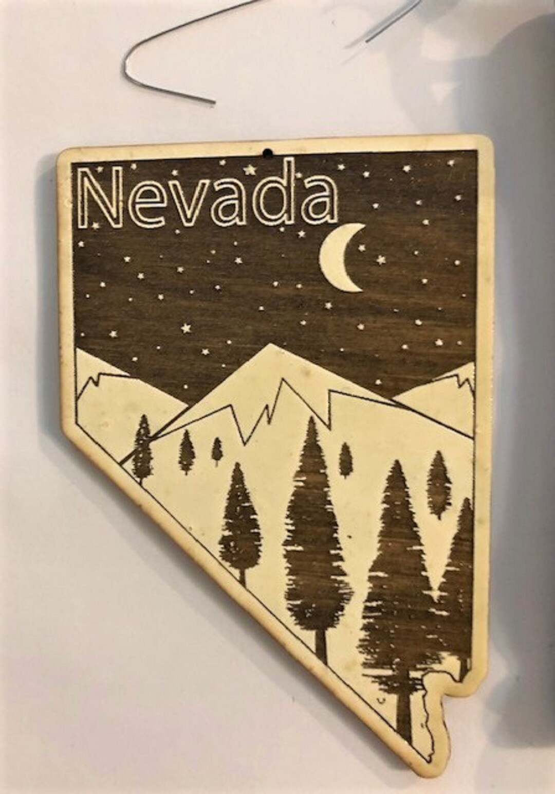 Nevada Christmas Ornament, Nevada Ornament, Nevada Art, Nevada Gifts ...