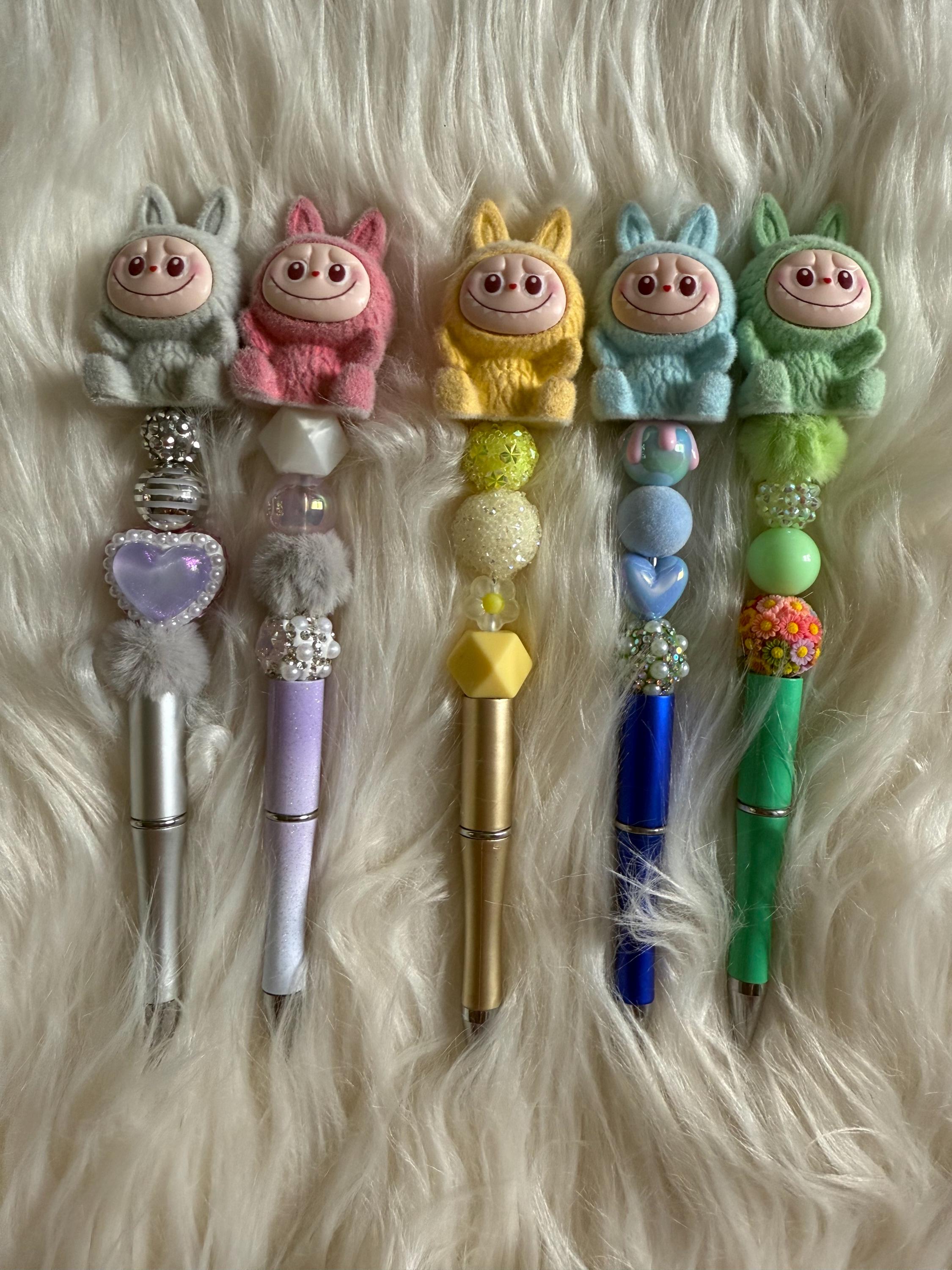 The Monsters Labubu Beaded Pen, - Etsy