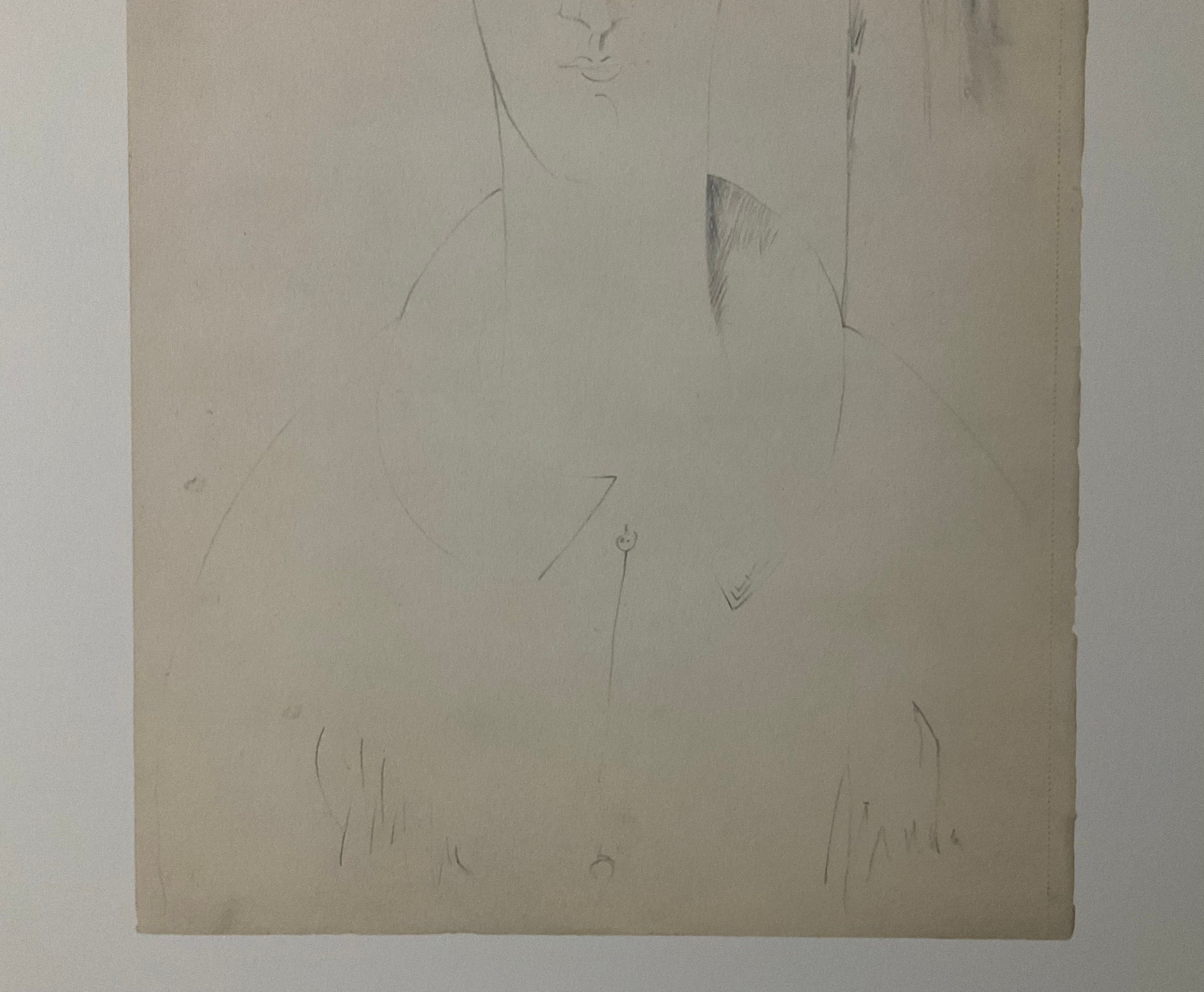 Amedeo Modigliani - Study of a Woman - Limited Edition Lithograph Cm ...