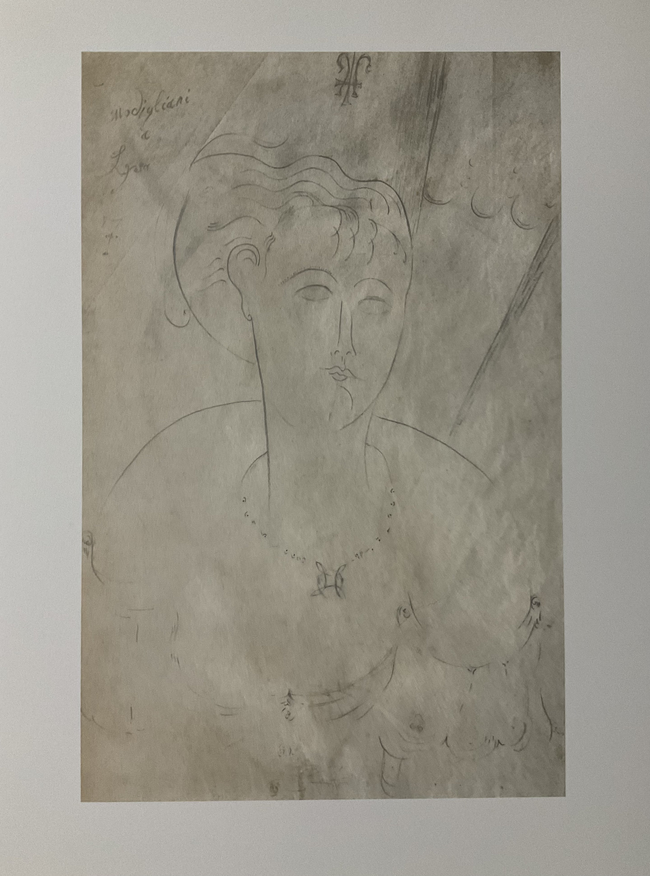 Amedeo Modigliani Lysa Limited Edition Lithograph 52x37 Cm - Etsy