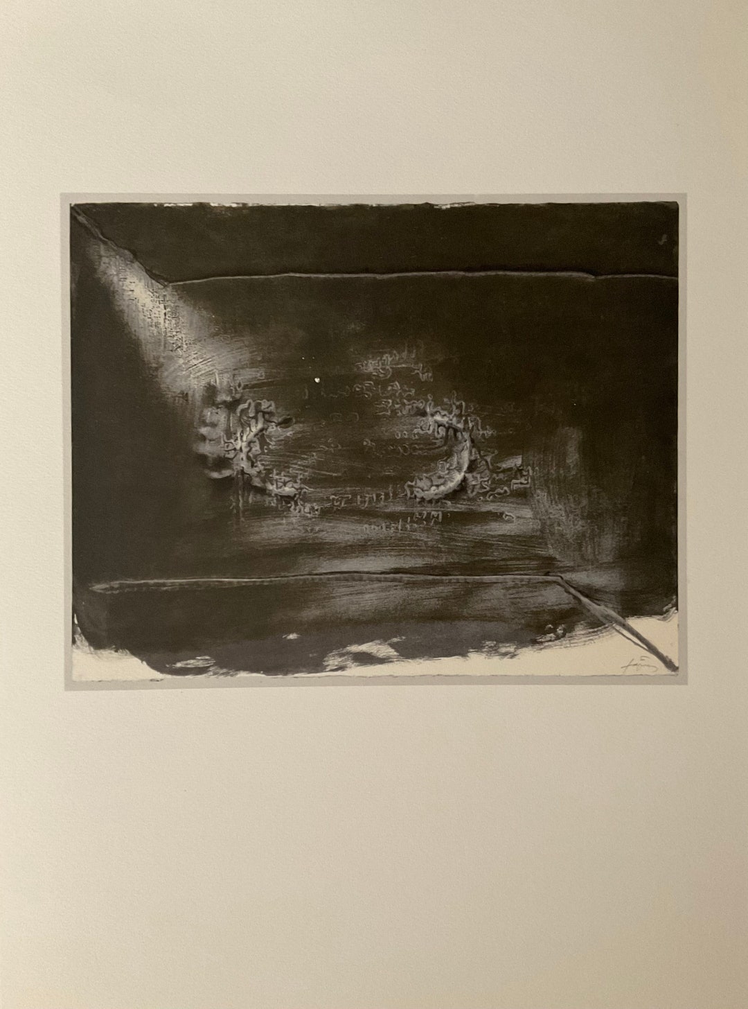 Antoni Tapies Parentesis Lithograph Limited Edition 52x37 Cm - Etsy
