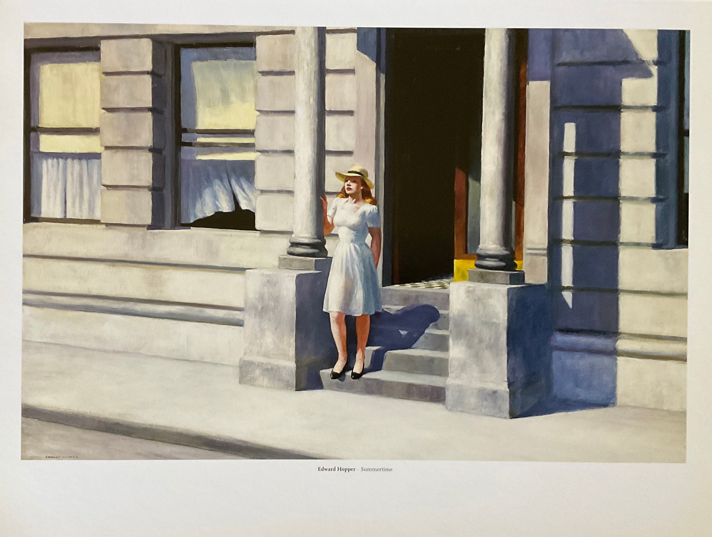 Edward Hopper - Summertime - Offset Lithograph Cm 36x28 Limited Edition ...