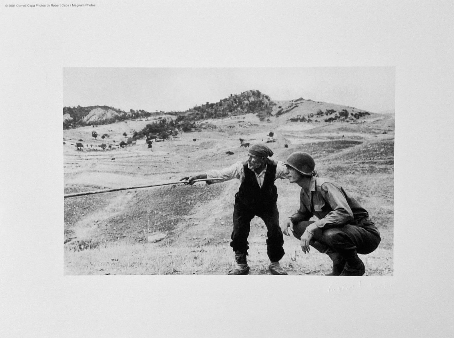 Robert Capa - Limited Edition Photolithography From 2006, 42x32 Cm - Etsy