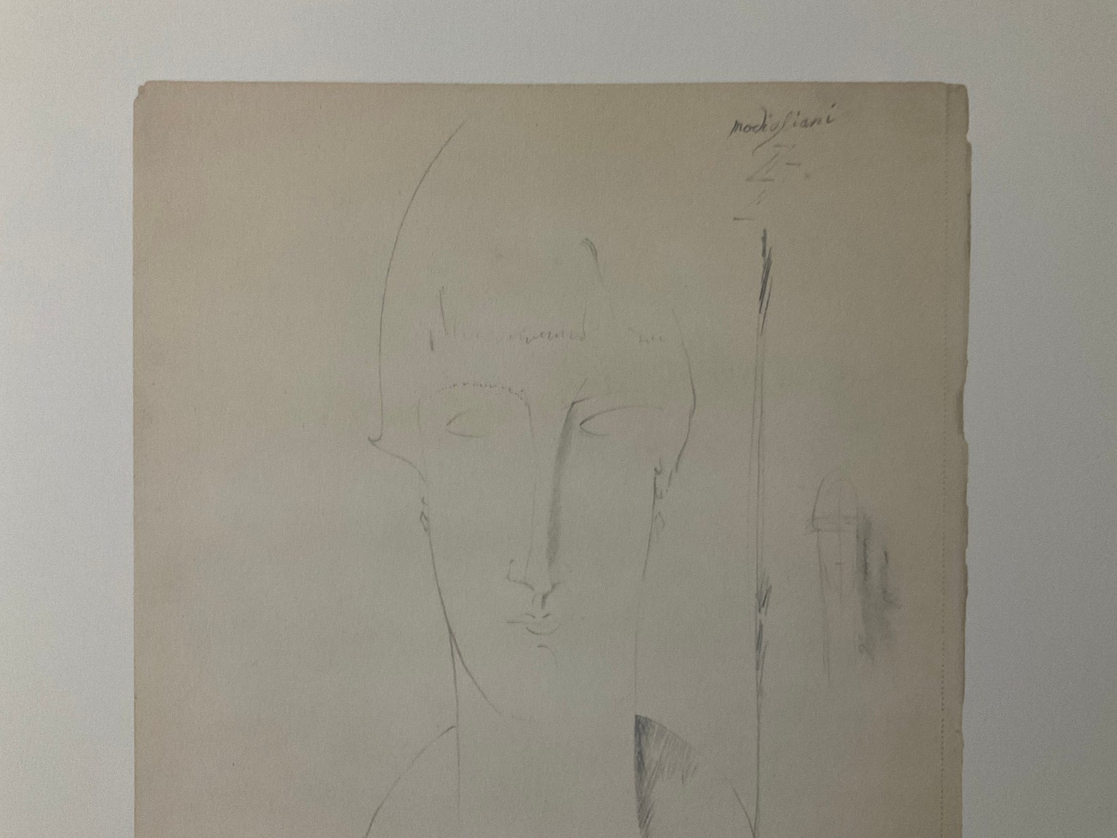 Amedeo Modigliani - Study of a Woman - Limited Edition Lithograph Cm ...