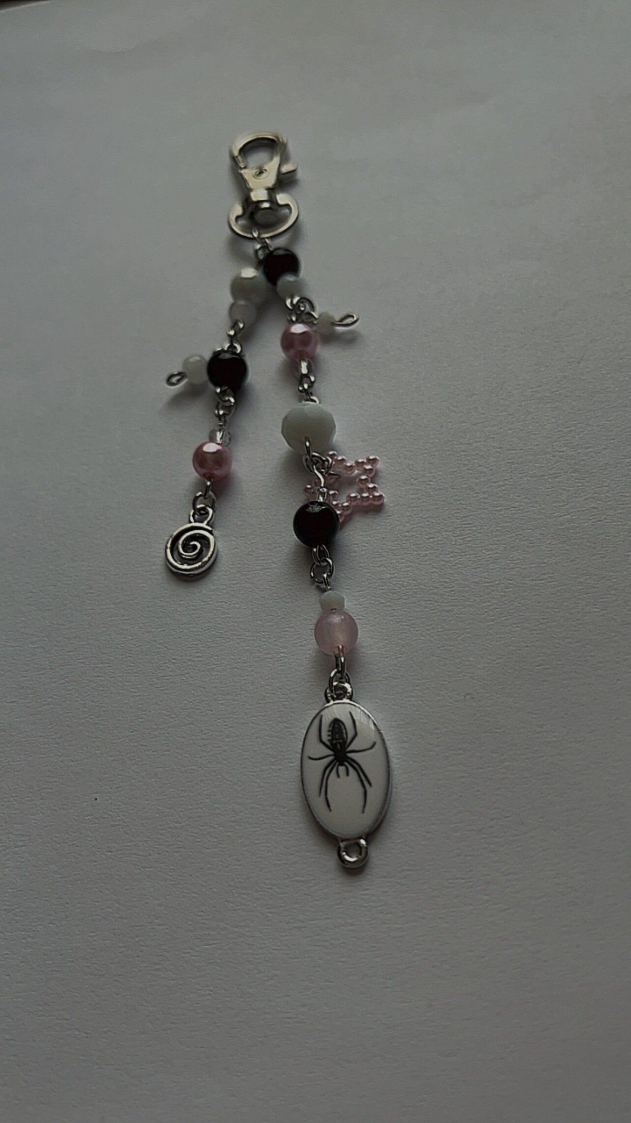 Spider-gwen Themed Keychain