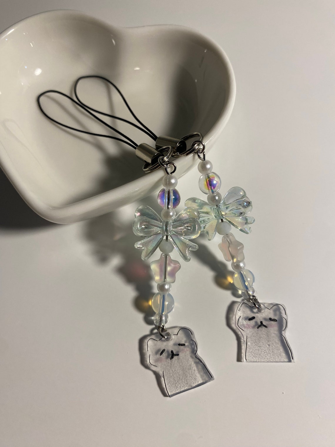 Cute Matching Cat Phone Charms! - Etsy