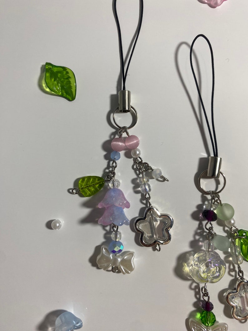 Wildflower Phone Charms - Etsy