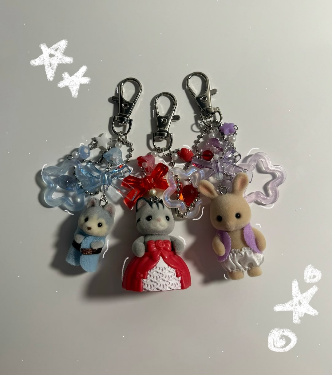 Calico Critters Keychains - Etsy