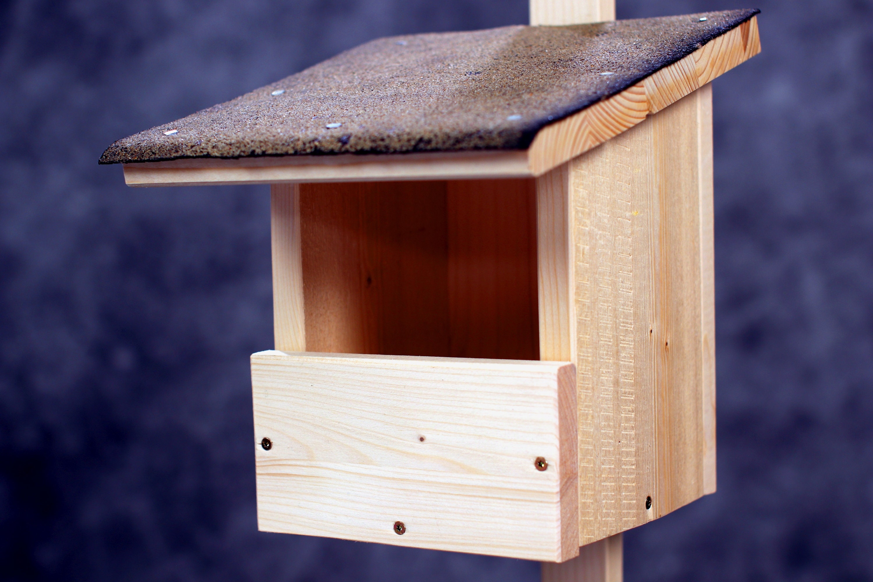 Nesting Box Half-cavity for Black Redstart, Wagtail, Spotted Flycatcher ...