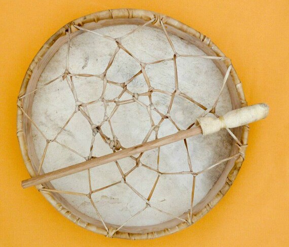 Natural Buffalo Hide Frame Hoop Shaman Shamanic Healing | Etsy