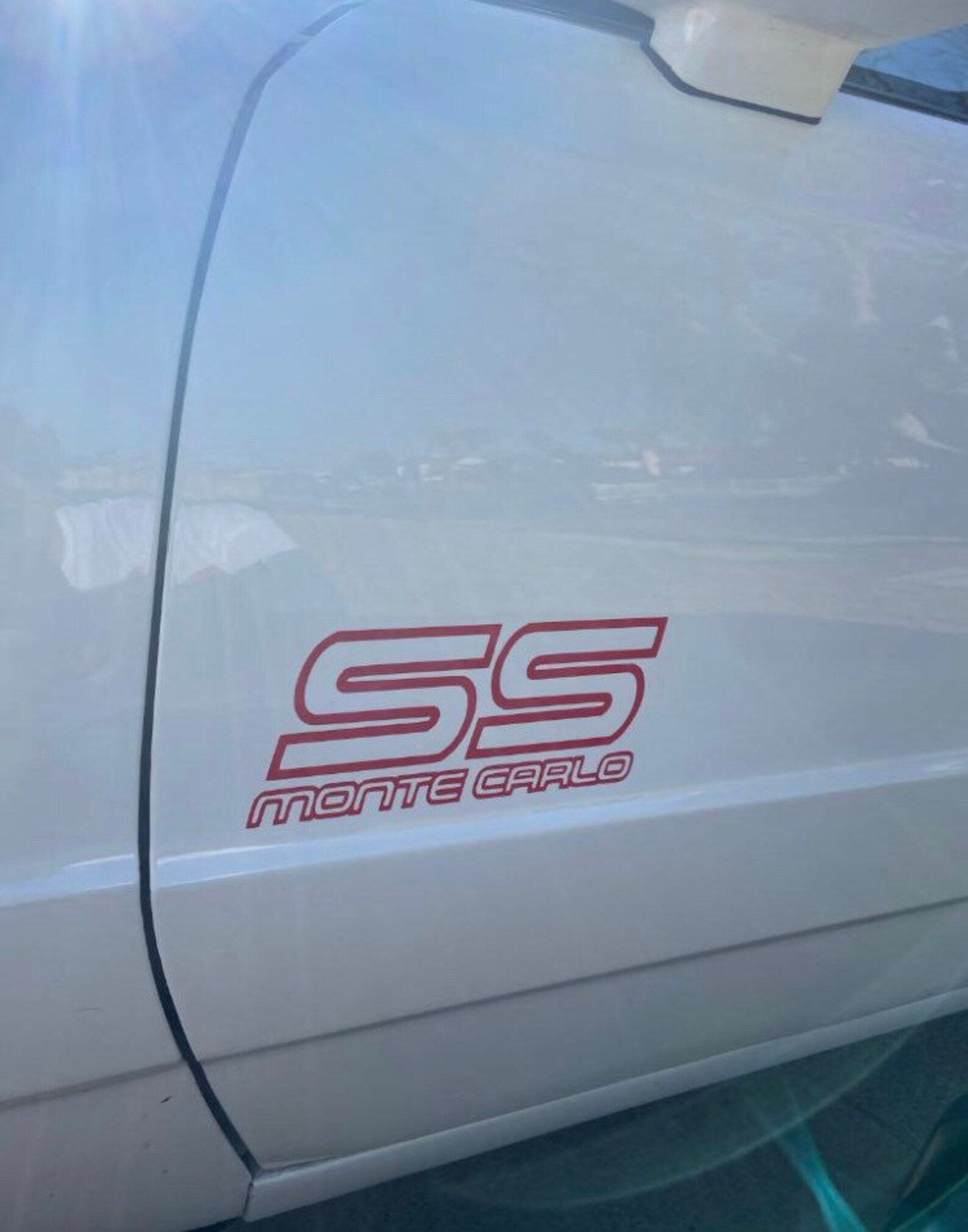 1987–1988 Chevy Monte Carlo SS Decals — Oem-style Muscle Car Quarter ...