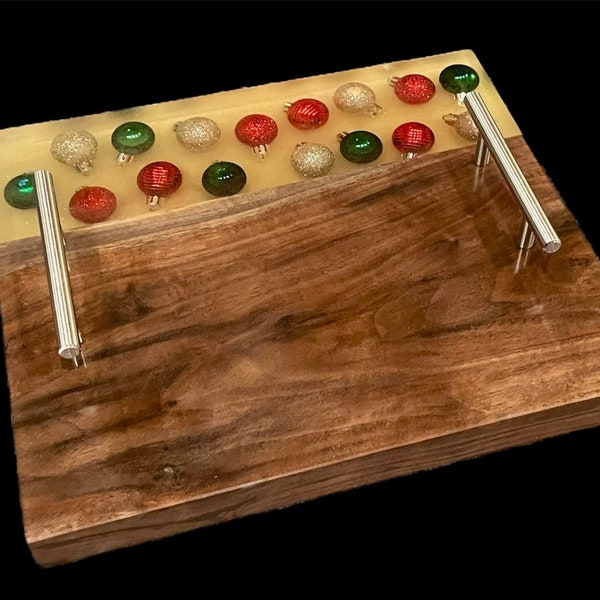 Epoxy Inlay Charcuterie Board - Etsy