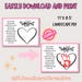 Valentine’s Day Handprint Poem Craft – Instant PDF Download - Etsy