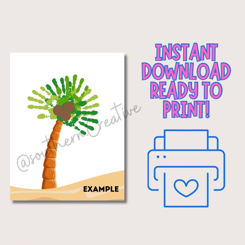 Summer Hand Print Craft Art for Preschool, Flamingo Hand Print ...