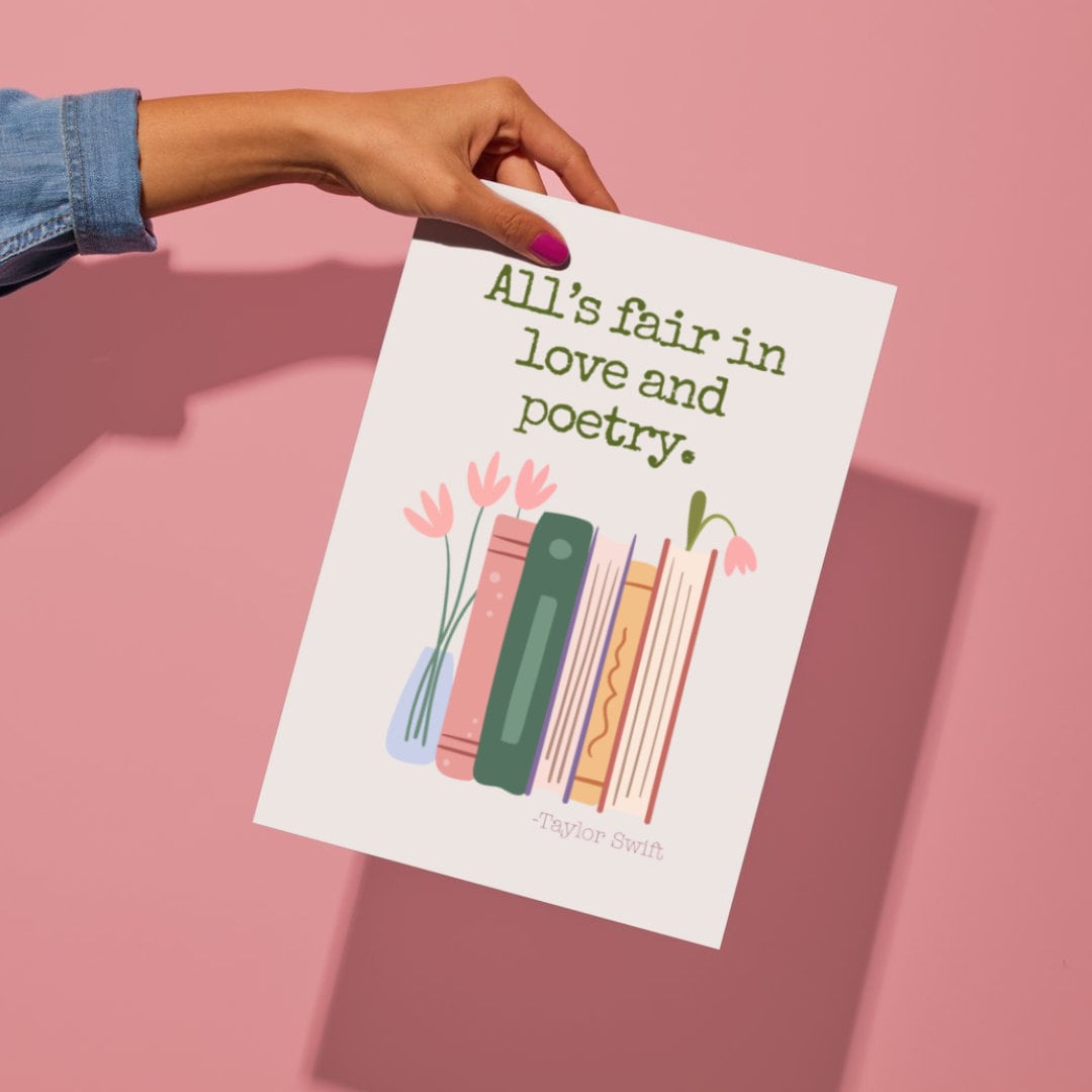 TTPD Alls Fair in Love and Poetry Taylor Swift Inspired Digital Print ...