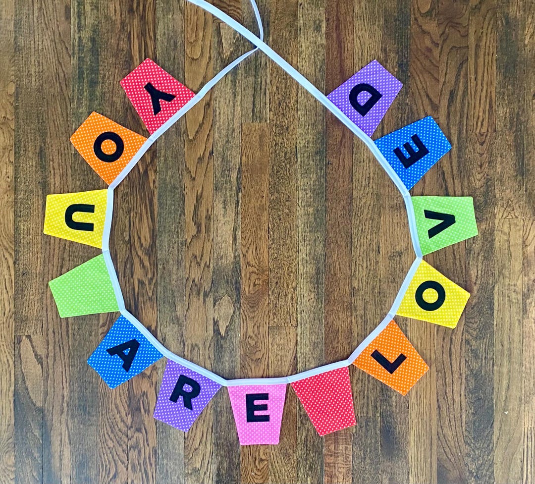 YOU ARE LOVED Banner - Small Flags - Etsy