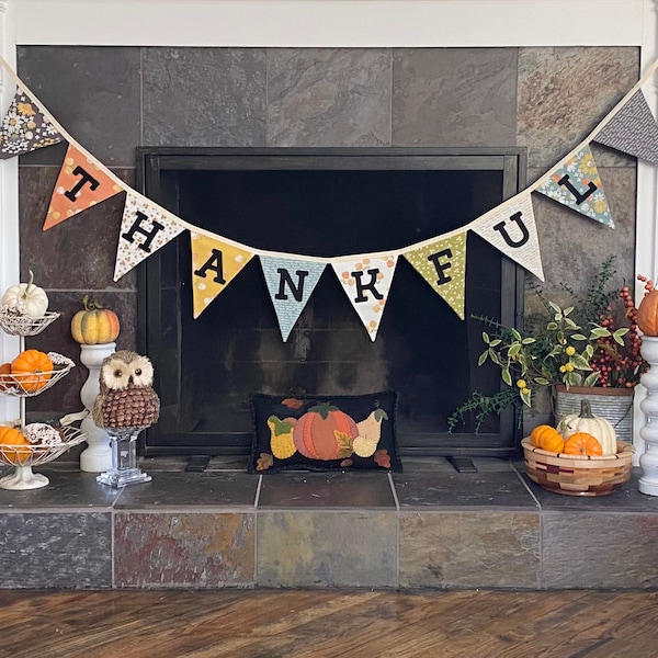Thanksgiving Banner - Etsy