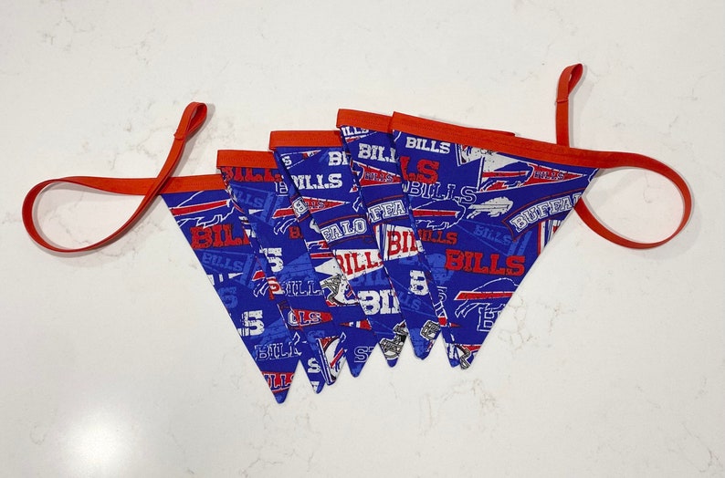 Handmade Buffalo Bills Flag Banner: Fan Cave Decor - Etsy