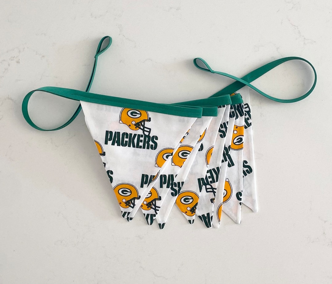 Green Bay Packers Medium Flag Banner - Handmade - Packers Fan Gear - Etsy