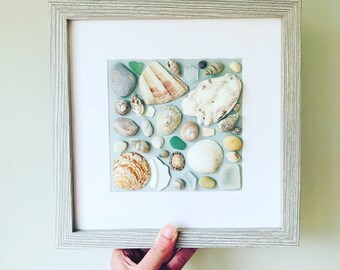 Framed Shell Art | Etsy