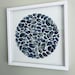 Extra Large Cornish Mussel Shell Mandala Framed Picture • Shell Art ...