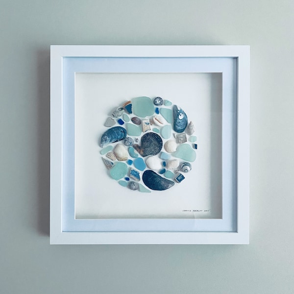 Sea Shell Art - Etsy
