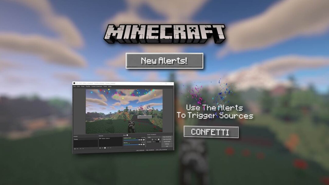 Minecraft Confetti Stream Alerts! - Etsy
