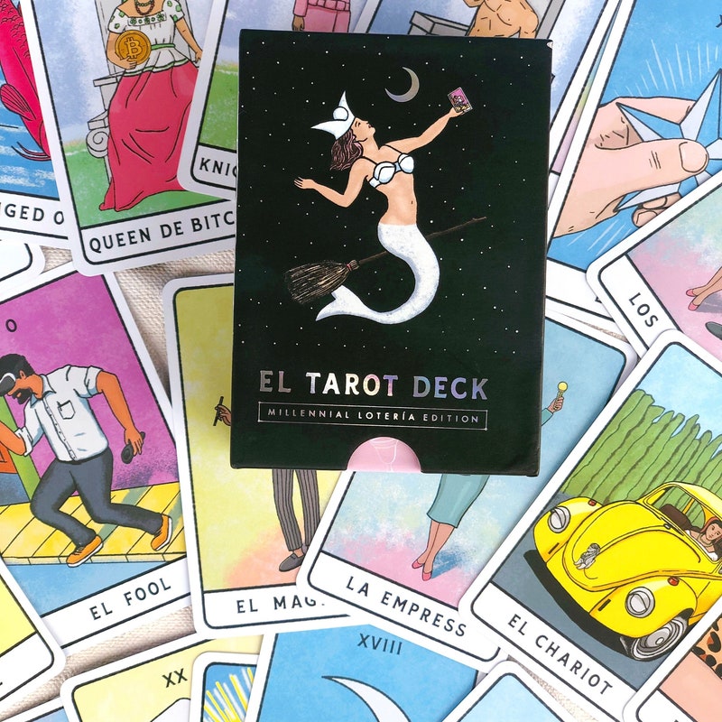 Mexican Tarot Cards - Etsy