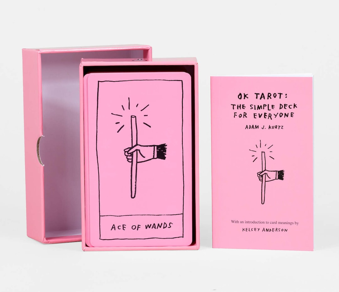 Ok Tarot: the Simple Deck for Everyone - A 78-card & Guide Book - Etsy