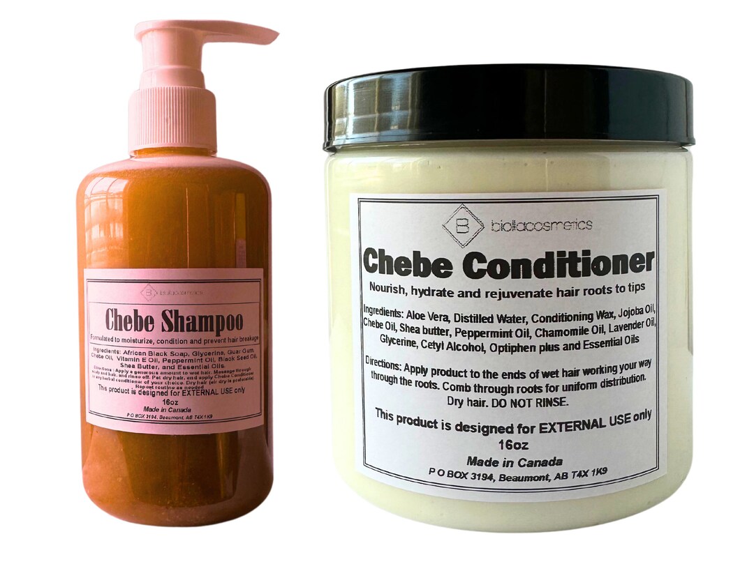 CHEBE SHAMPOO & CONDITIONER Set - Etsy