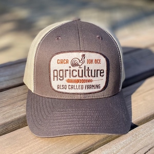 Agriculture Hat Etsy