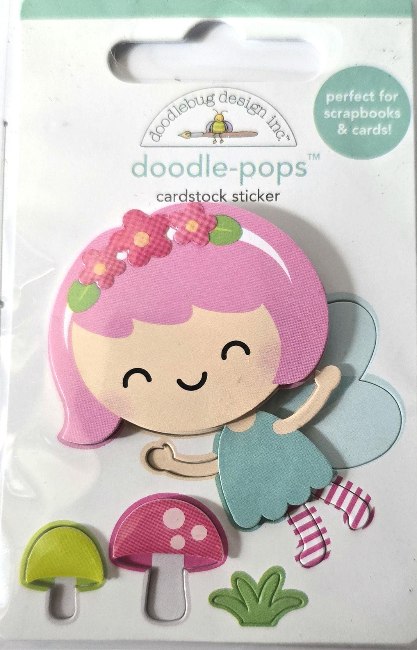 Doodlebug Doodle-pops Misc. 3D Stickers | Choice of | Dimensional ...