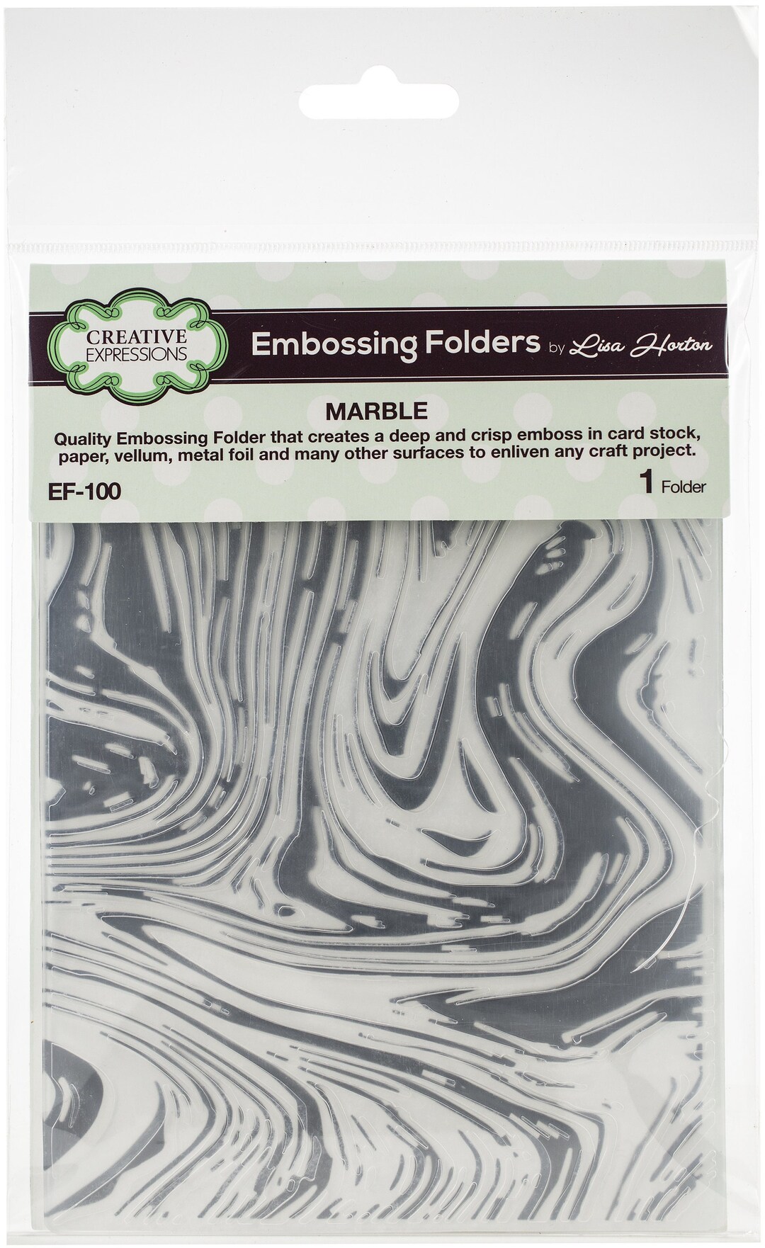 Marble Embossing Folder by Creative Expressions Card Making ...