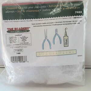 Angel Wings Beaded Ornament Kit | the Beadery DIY Christmas Ornaments ...