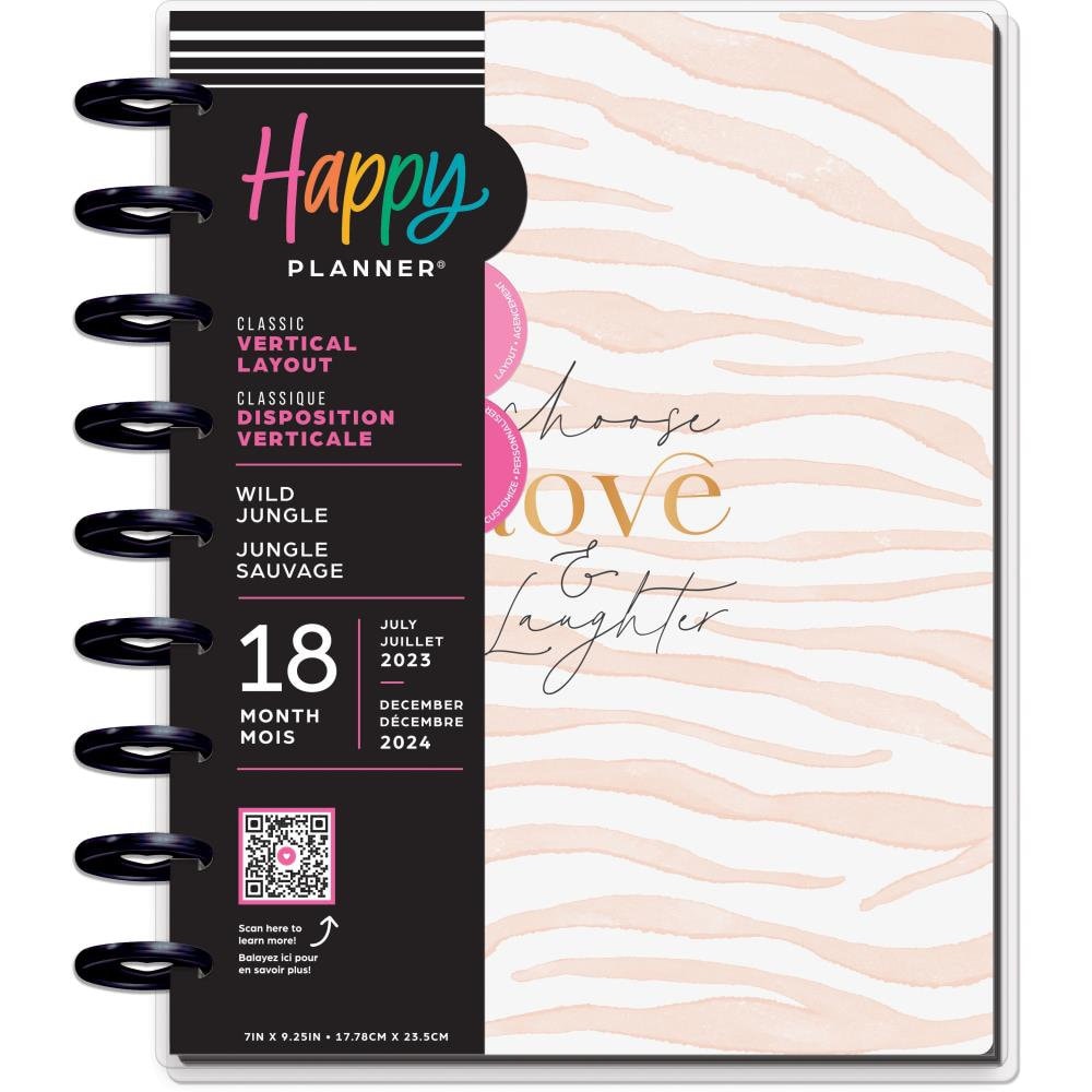 NEW 18 Month Happy Planner July 2023 Dec 2024 Vertical Layout Celestial Theme - glwec.in