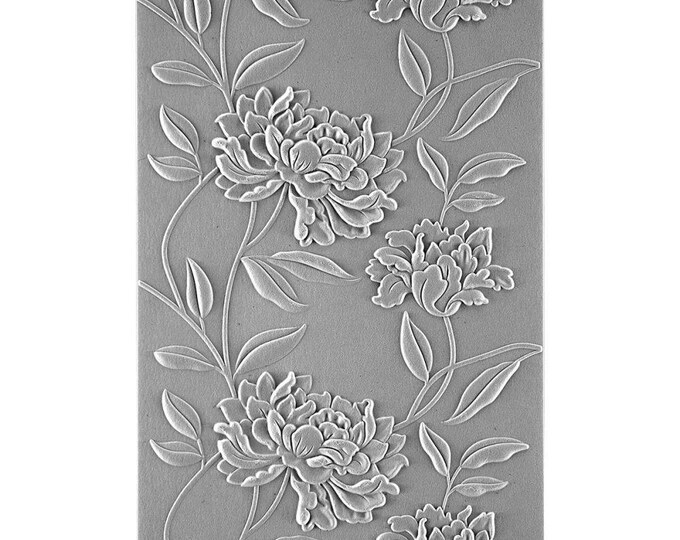 Beautiful Blooms 3D Embossing Folder | Spellbinders Die Cutting Supplies | Card Making Tools - Etsy