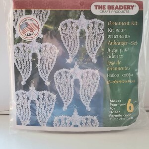 Angel Wings Beaded Ornament Kit | the Beadery DIY Christmas Ornaments ...